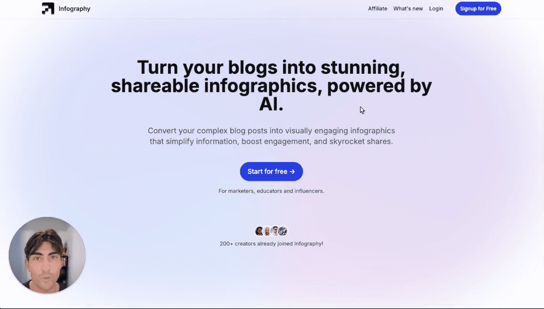 How to turn blogs into infographics with AI for visually appealing organic social content | AI ...