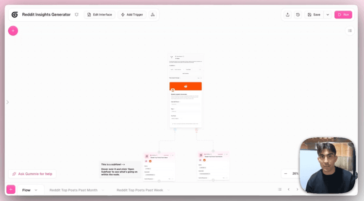 Pull Reddit insights for market research using Gumloop | AI Guide | The Rundown University
