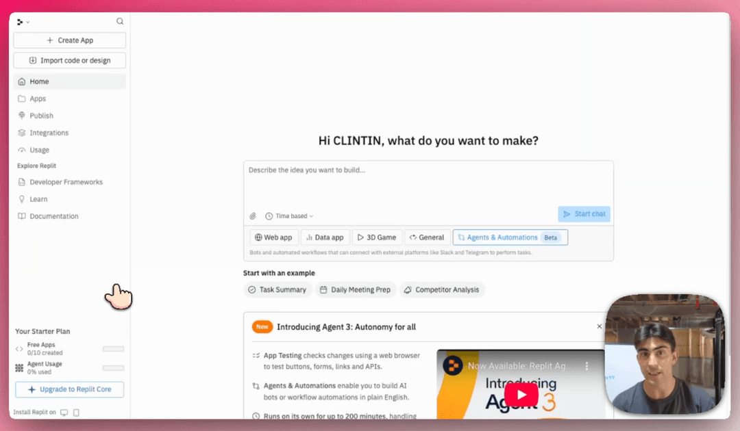 Build agents and automations using Replit Agent 3 | AI Guide | The Rundown University