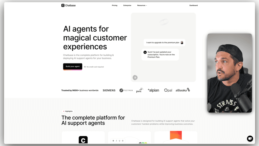 Create a custom AI agent trained on your website with Chatbase | AI ...