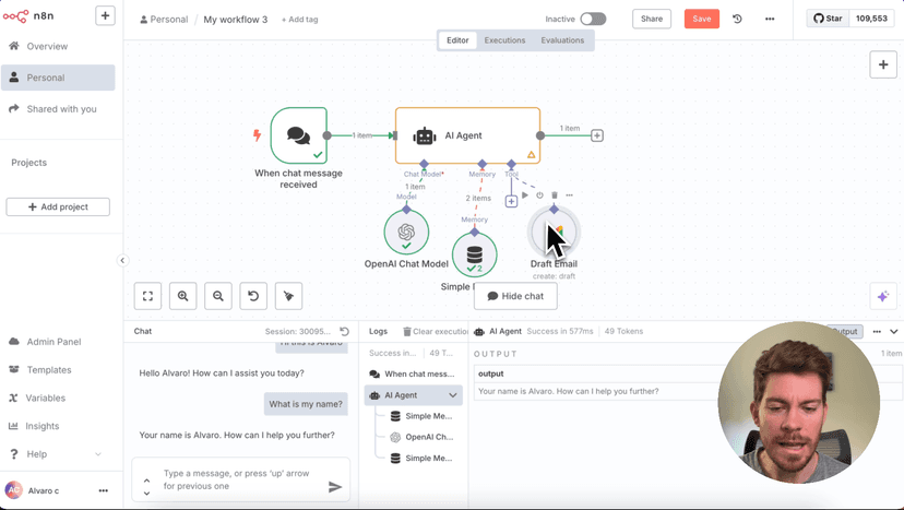 How to build your own personal AI assistant with automated workflows in n8n | AI Guide | The ...