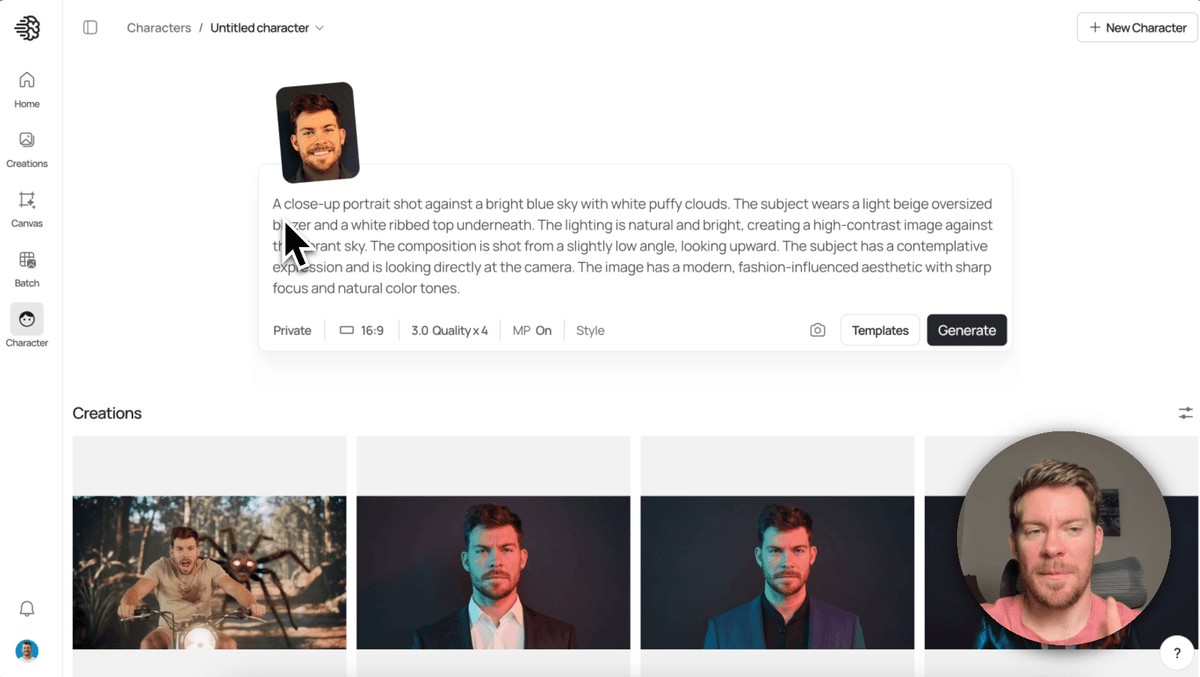 How to create consistent character images with one reference photo | AI ...